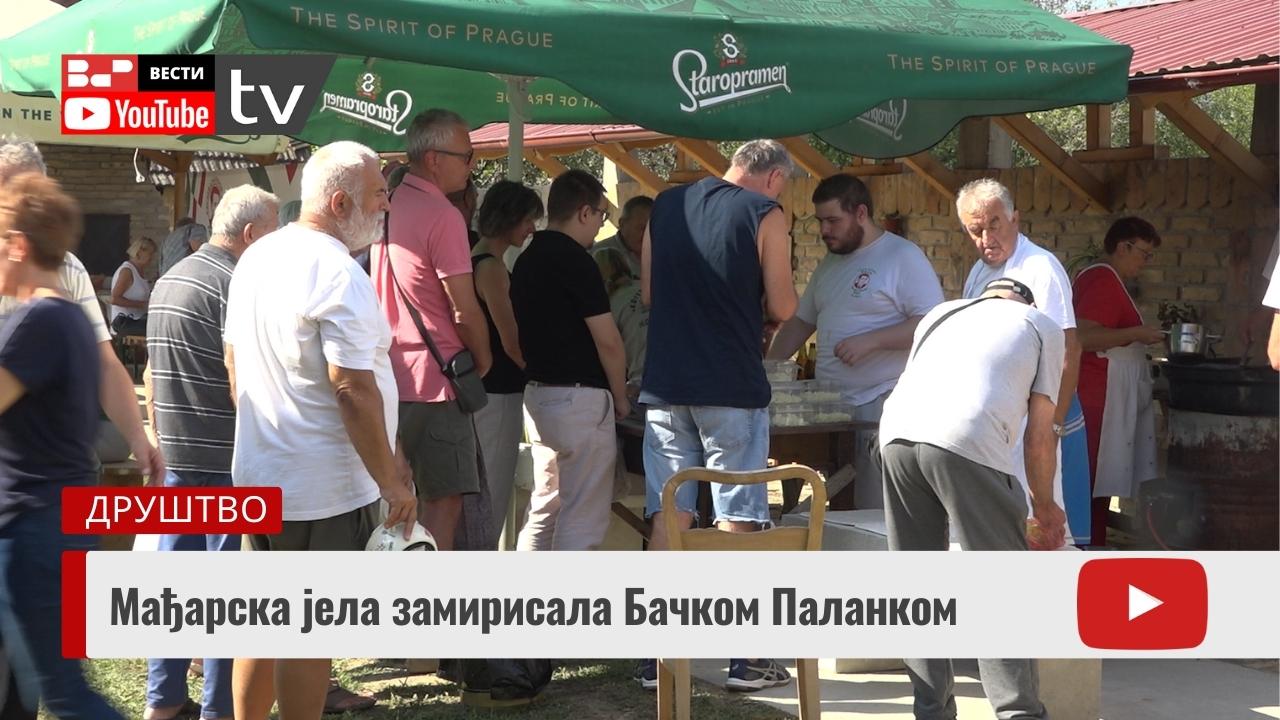 Tradicionalna mađarska jela okupila veliki broj Bačkopalančana (VIDEO)