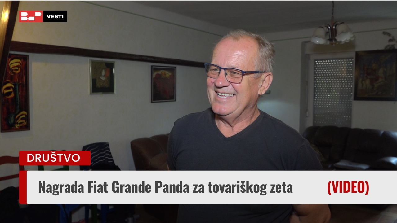 Nagrada Fiat Grande Panda za tovariškog zeta (VIDEO)
